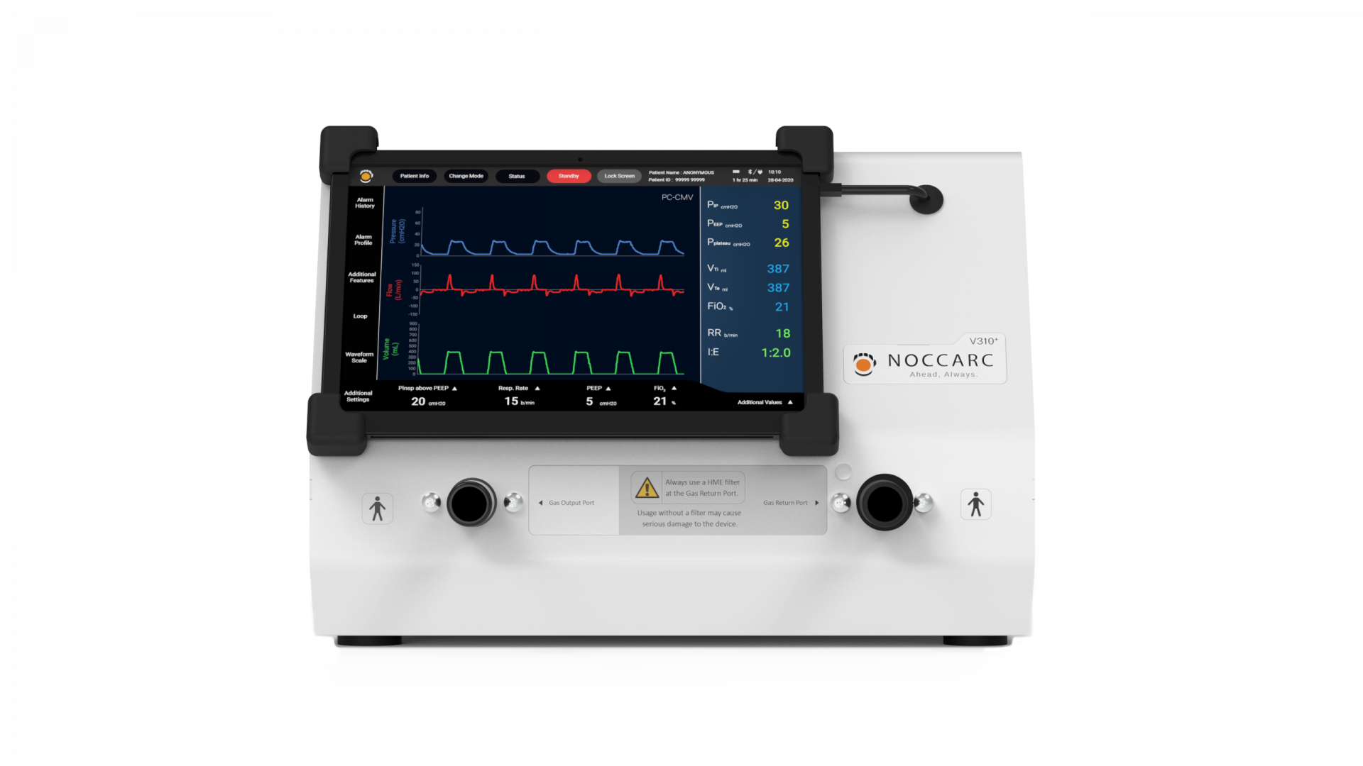Noccarc V310+ ICU Ventilator - RespBuy
