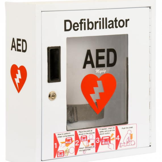 AED Defibrillator Cabinet With Alarm - RespBuy