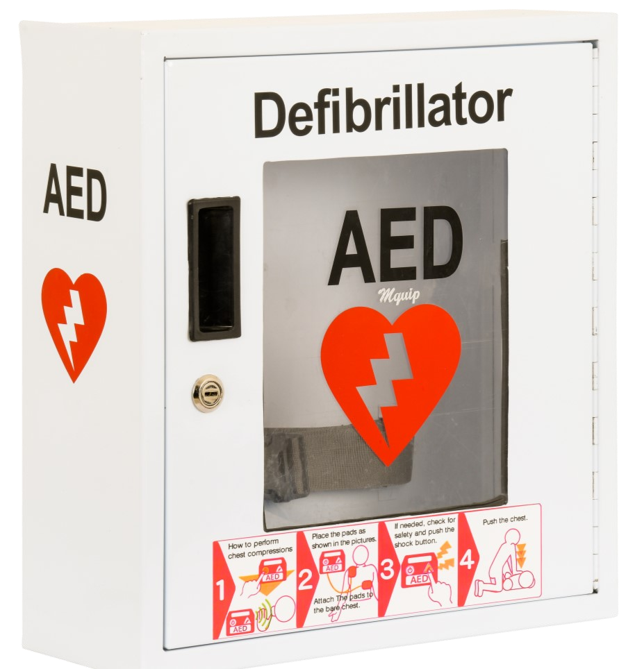 AED Defibrillator Cabinet With Alarm - RespBuy