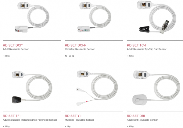 Masimo RD SET Reusable Sensors - RespBuy