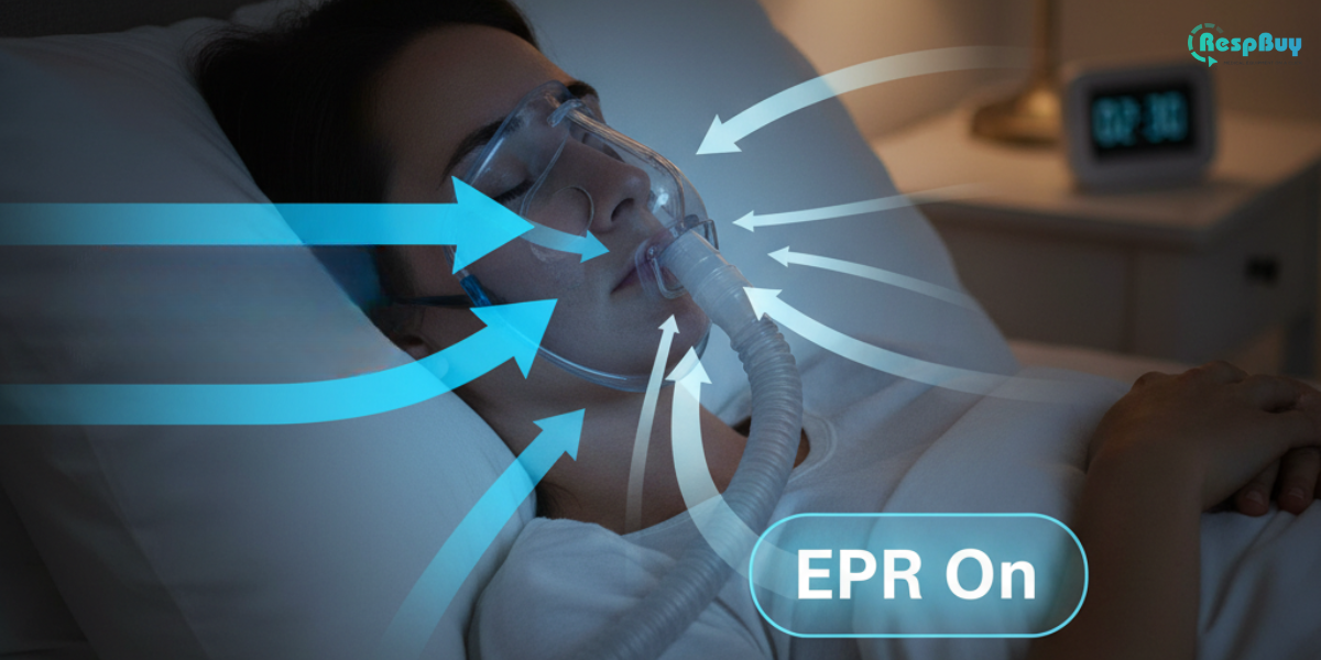 What is EPR (Expiratory Pressure Relief) in CPAP Therapy? - RespBuy