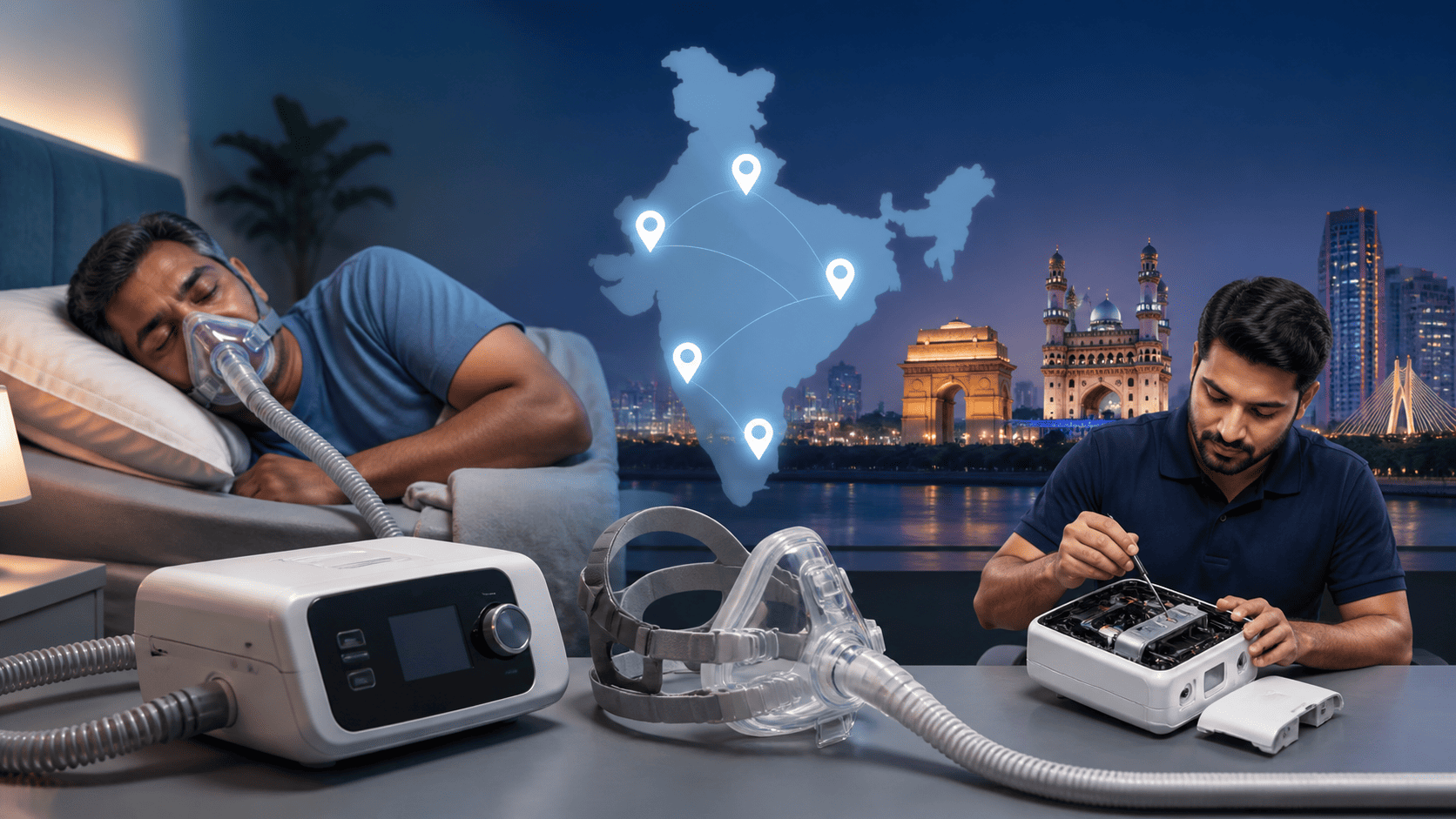 Philips Respiratory Service Centres in India